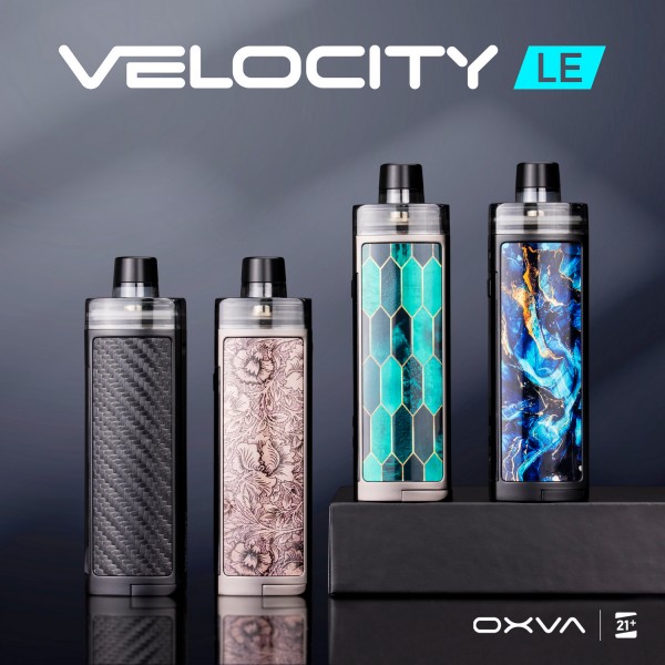 OXVA Velocity LE Kit, velocity unipro cartridge, unipro coils, single 21700, single 20700 ...